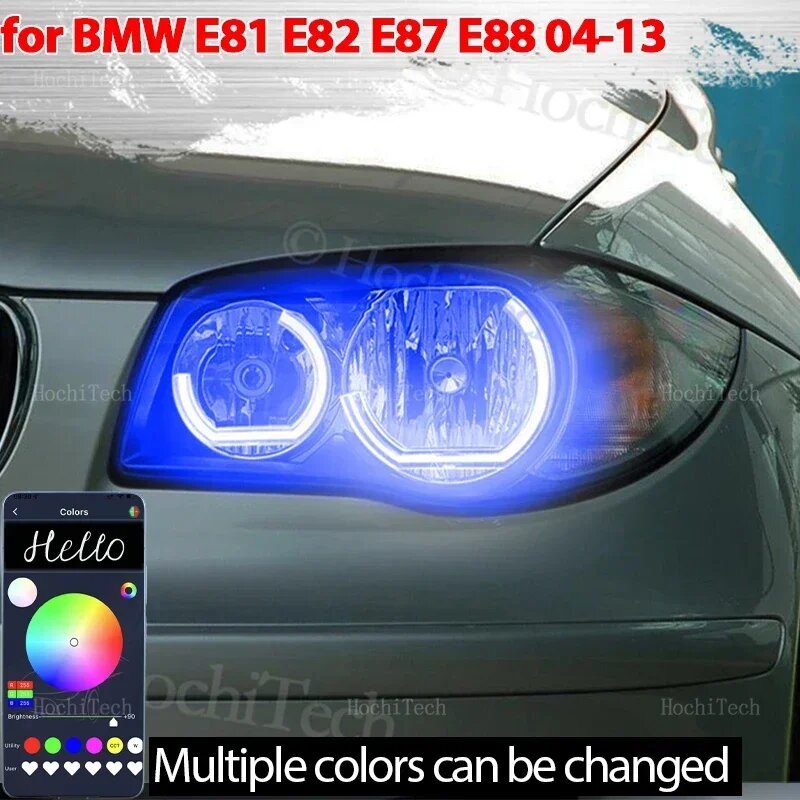 C-Shaped LED Angel Eyes для BMW E81 E82 E87 E88 — фото 1