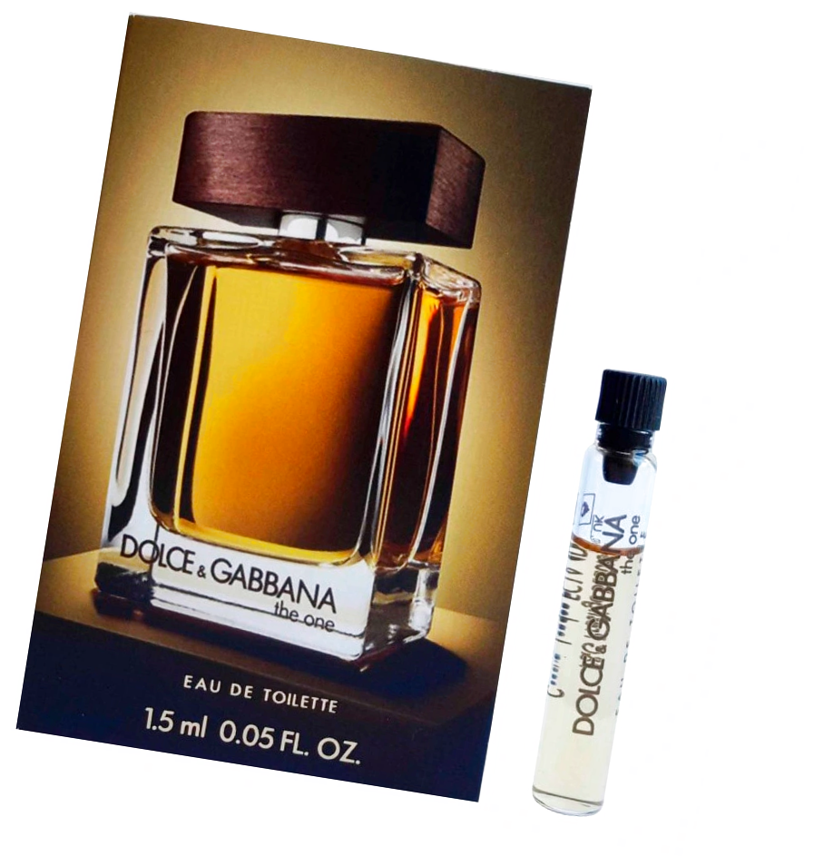 Туалетная вода Дольче Габбана Зе Ван мужские 1.5 мл сэмпл - D&G The One For Men аромат