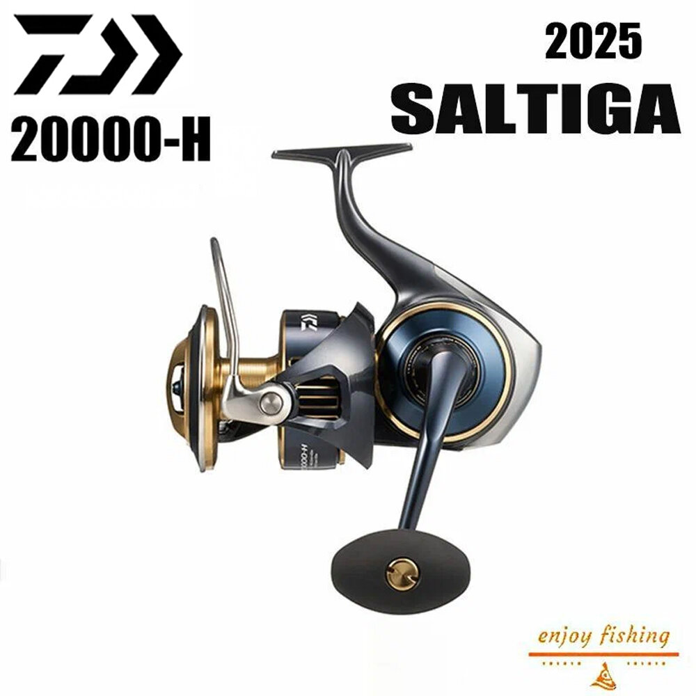 DAIWA 2025 SALTIGA 20000-H Рыболовная катушка спиннинговая для морской и пресноводной рыбалки