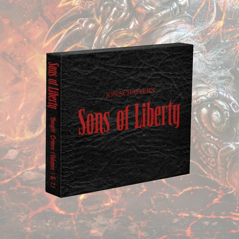 Jon Schaffer’s Sons of Liberty ( Iced Earth ) - Thought Crimes (Volumes 1 & 2) Luxurious CD Box
