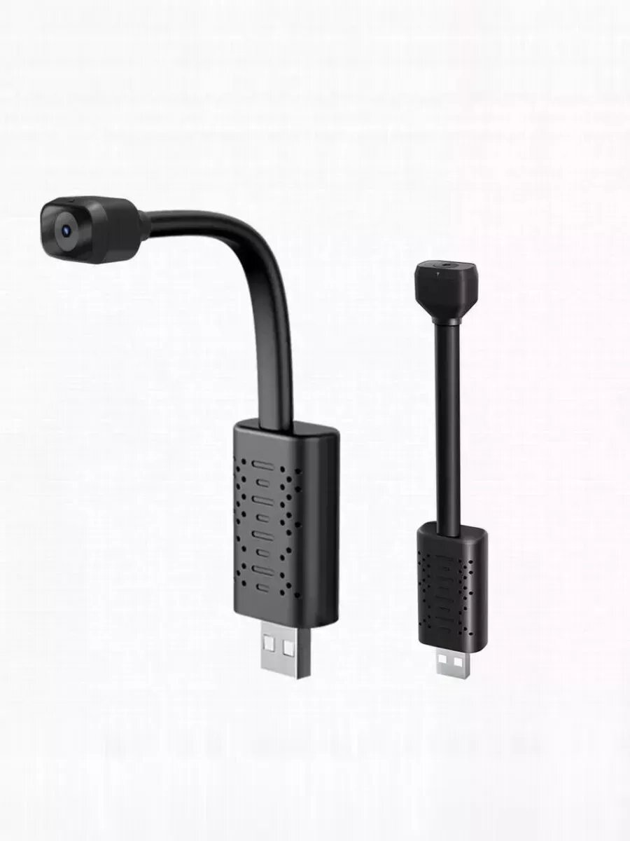 Скрытая камера с Wi-Fi 100° угол обзора, датчик движения, USB беспроводная — фото 1