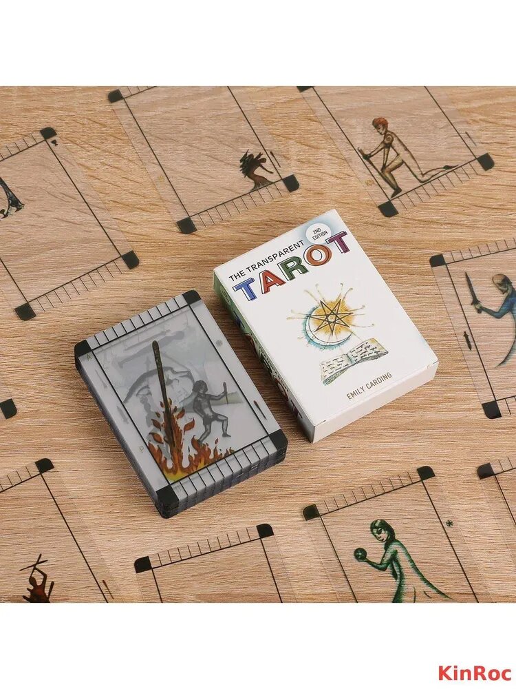 Прозрачные карты Таро The Transparent Tarot, вторая редакция