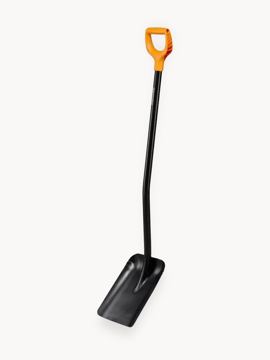 Лопата совковая FISKARS Solid, с D-образной ручкой (1066718)