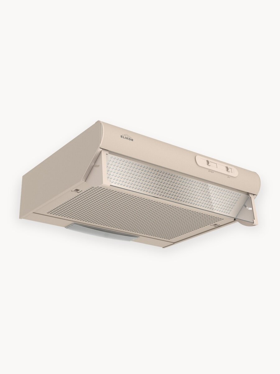 Кухонная вытяжка Elikor: Davoline 60П-290-П3Л, кремовый