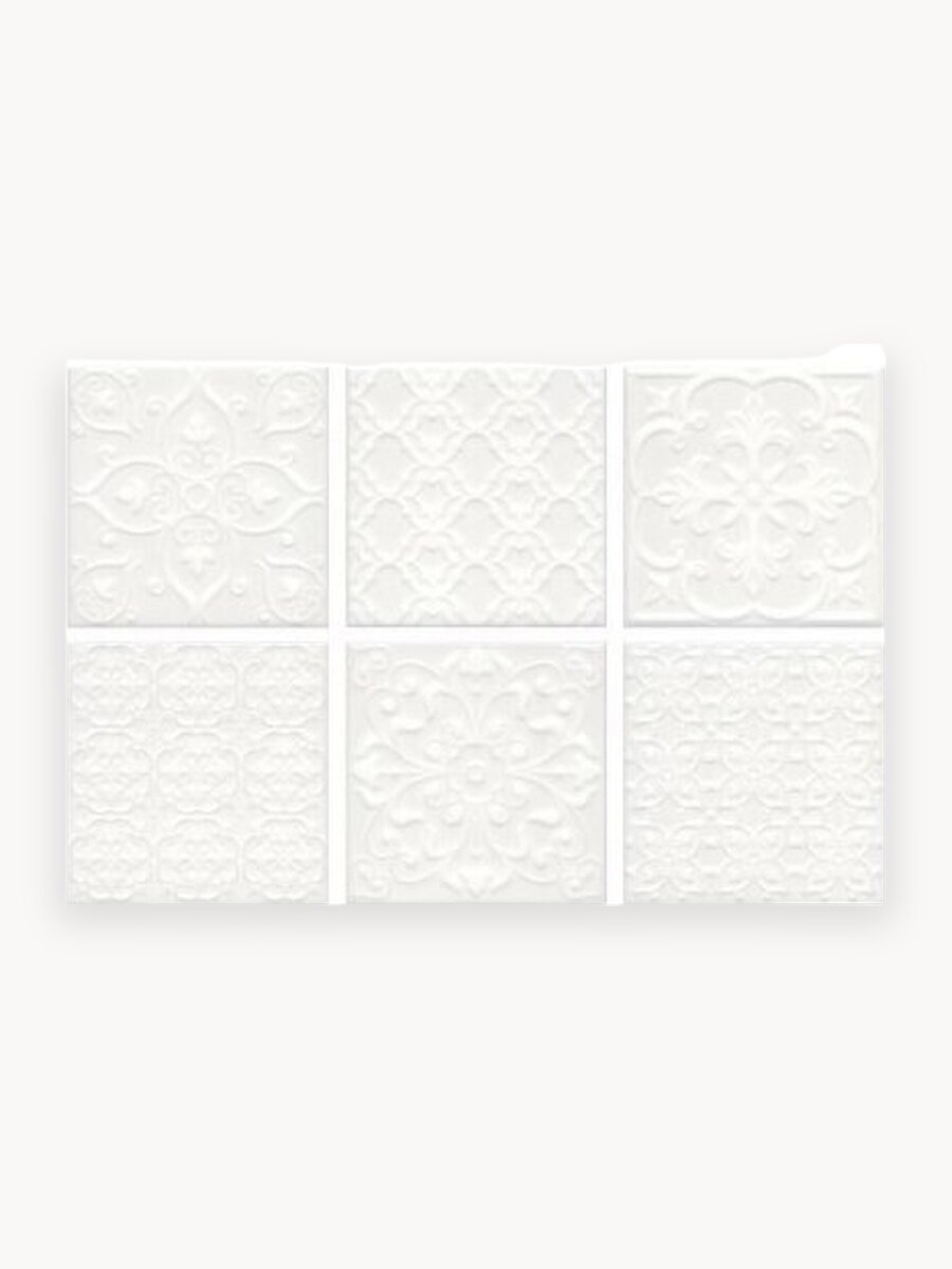 Плитка настенная Суррей белая 5226 20х20 см