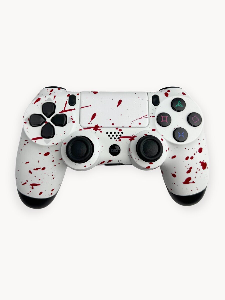 Геймпад для PlayStation 4, беспроводной джойстик DualShock 4 PS4 V2 для телефона Android/iOS, ПК, Bluetooth, белый