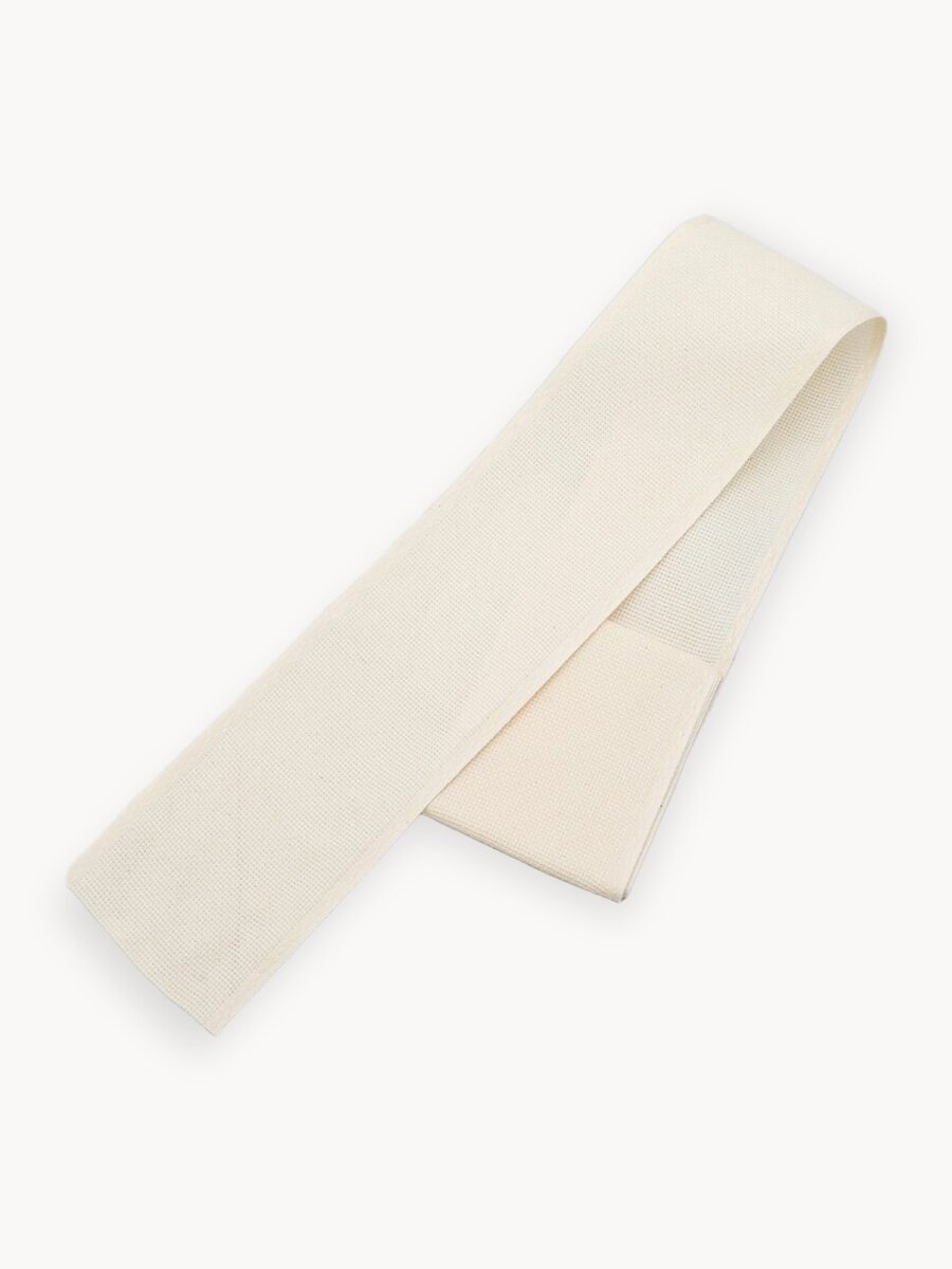 Канва для вышивания 'лента', Bestex, неотбеленная, 100% хлопок, 10см*1,5м