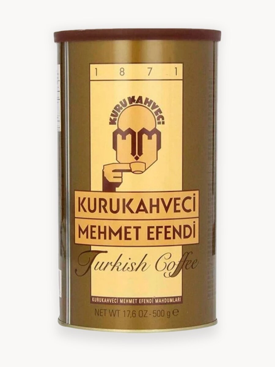 Кофе молотый Kurukahveci Mehmet Efendi банка 500 г