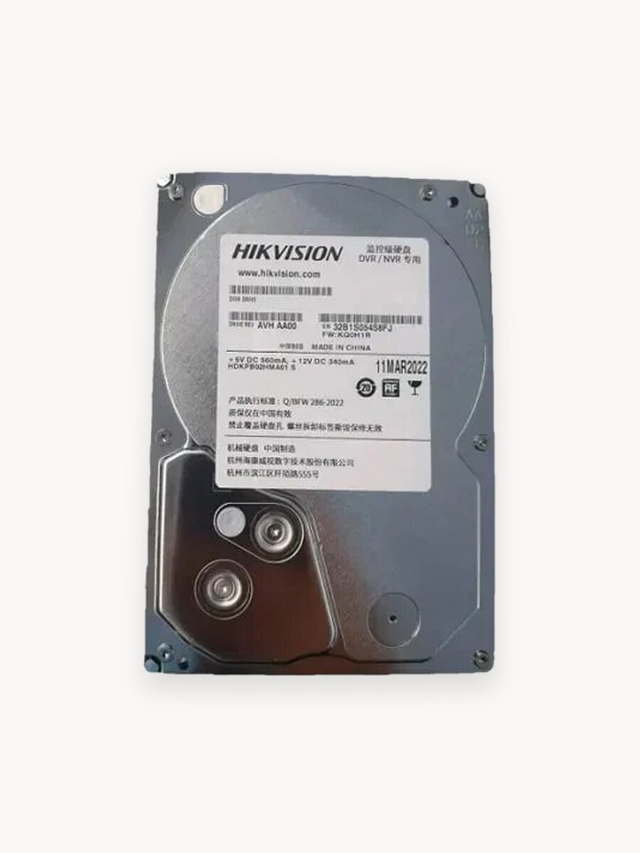 Жесткий диск Hikvision DS60HKVS-VX1 6TB форм-фактор 3.5 SATA 3.0