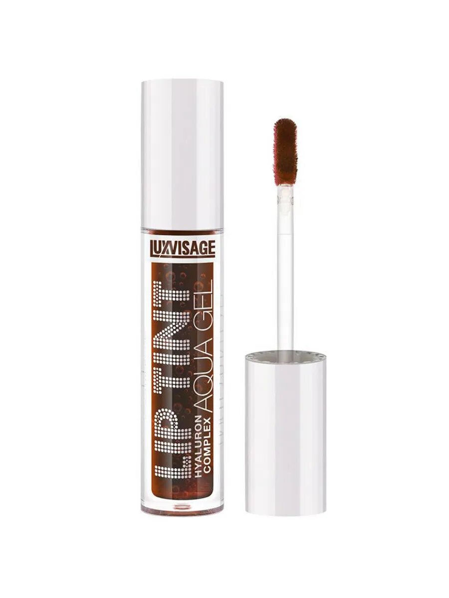 LuxVisage Тинт для губ с гиалуроновым комплексом Lip Tint Aqua Gel Hyaluron Complex тон 07 Baked Sugar