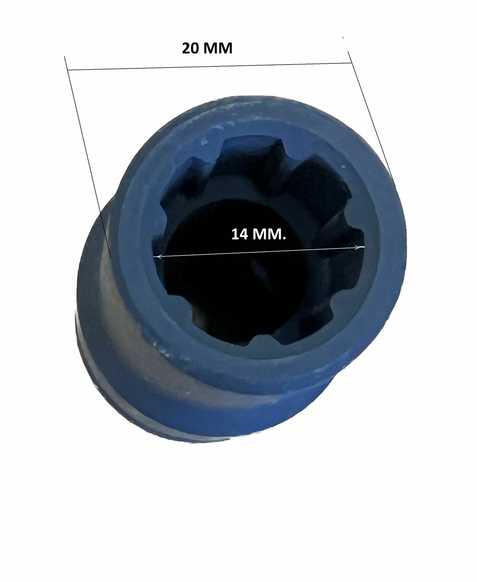Головка для тормозных суппортов 14мм. 7 гр. AUDI A5, A6, Q5, Q7, Q8 2017-