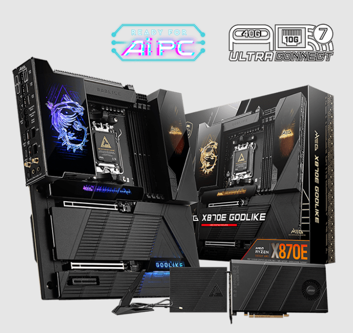 Материнская плата AMD X870 SAM5 EATX MEG X870E GODLIKE MSI