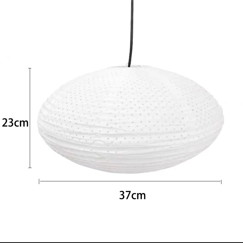 Подвесной светильник XunShiNi из белой бумаги, A 37X23CM, Белый