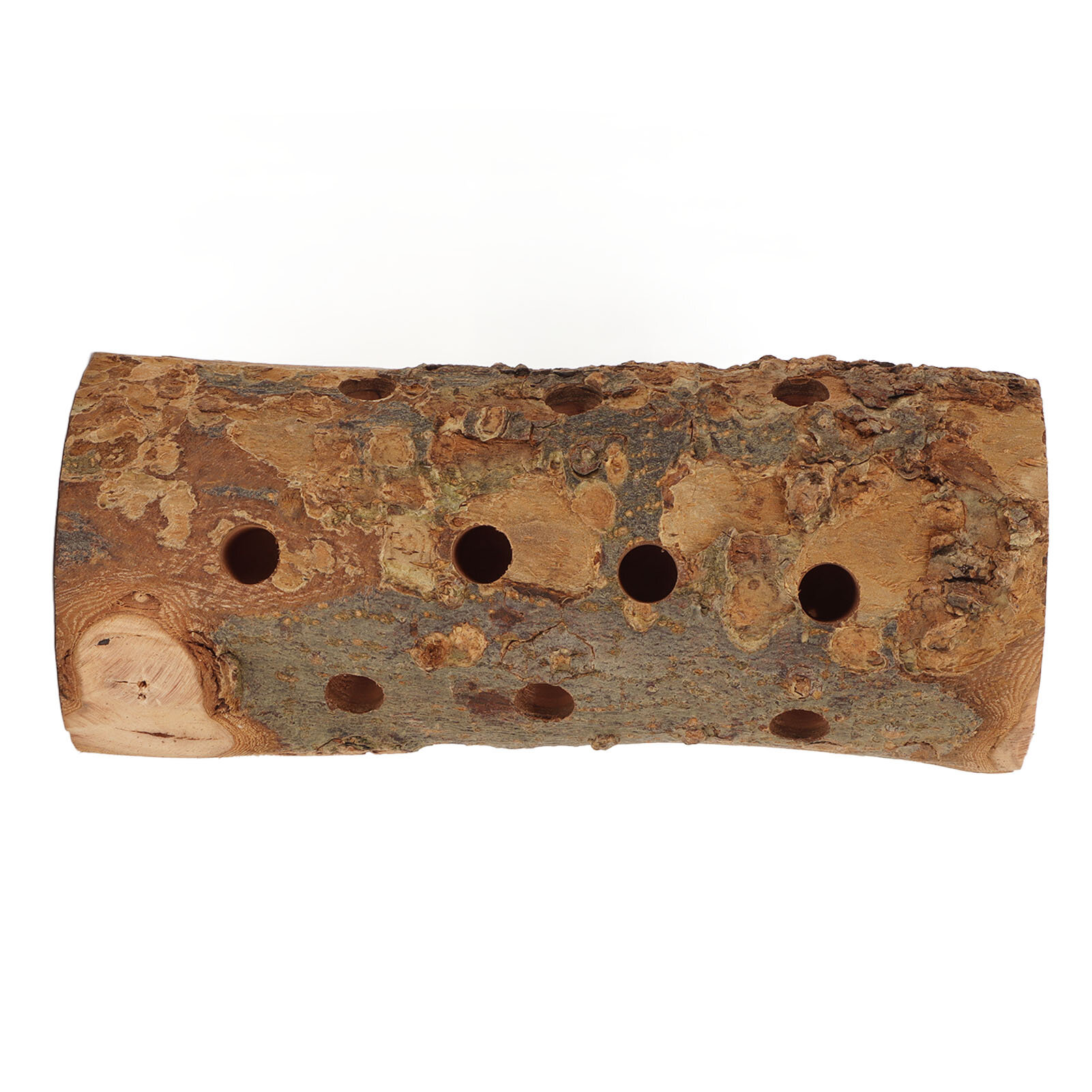 Игрушка для жевания "бревно" для хомяка, натуральная, безопасная, устойчивая к укусам моляров, деревянная палочка для попугая, для мелких животных, размер L