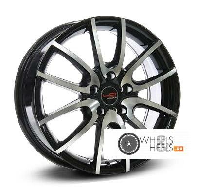 Legeartis Concept NS508 17x6.5 5x114.3 et40 dia66.1 Черный с полированной лицевой поверхностью