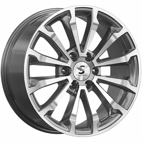 Диск SKAD Premium Series КР006 Land Cruiser Prado (КР006-00) 8.5*20 6*139.7 ET25 D106.1 Diamond gloss graphite