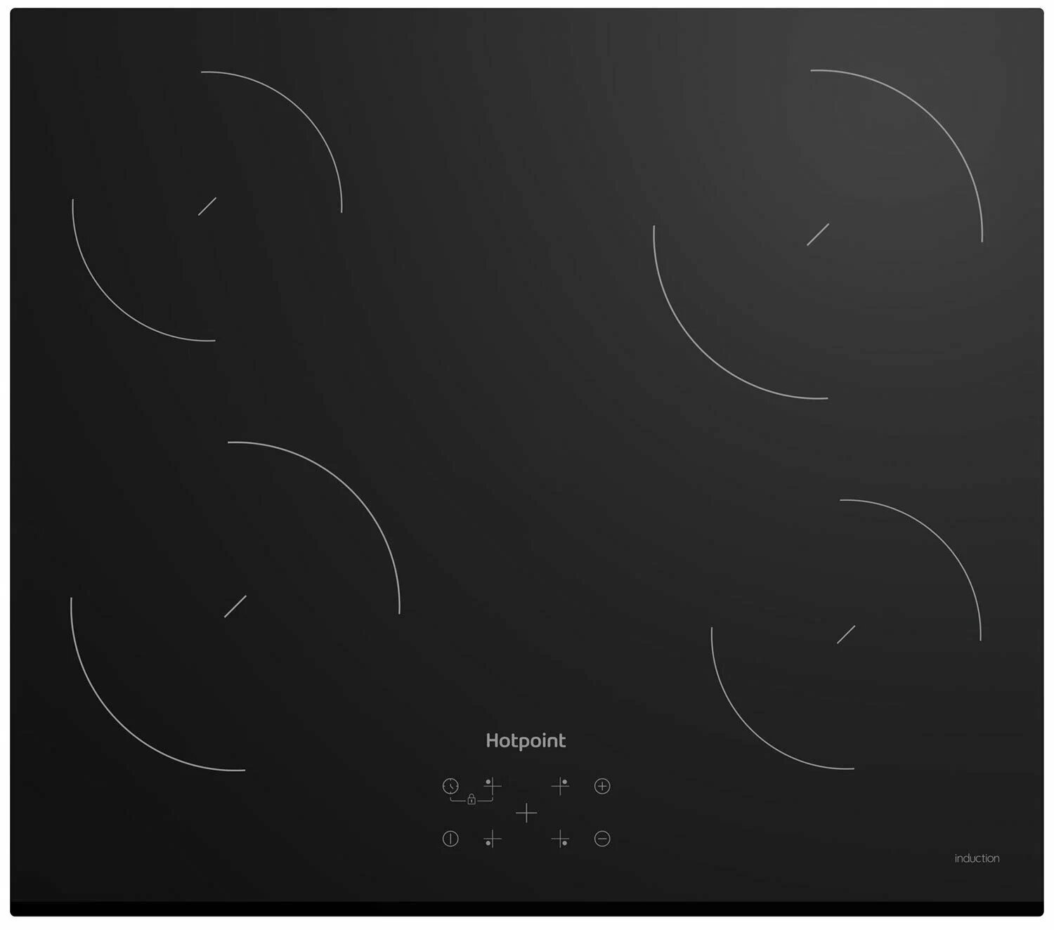 Индукционная варочная панель Hotpoint HQ 1760S NE, сенсорное управление, стеклокерамическая