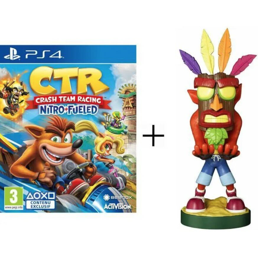 Crash Team Racing Nitro-Fueled. JEU Bundle [PS4, английская версия]