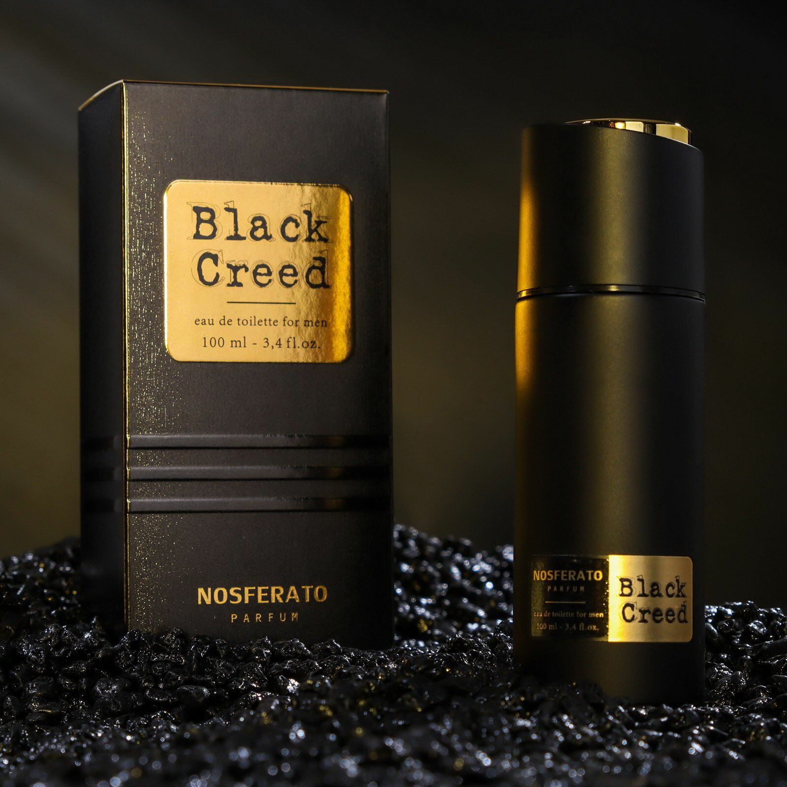 Туалетная вода мужская Black Creed, 100 мл, верхние ноты: бергамот