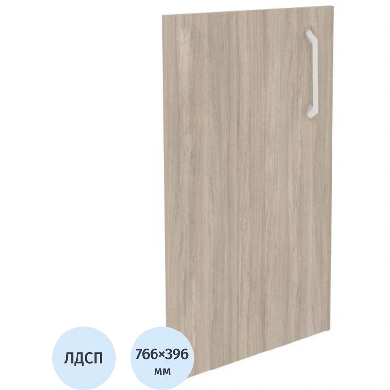 Дверь ONIX ЛДСП низкая левая (1шт) O. D-3(L) аттик дуб В766
