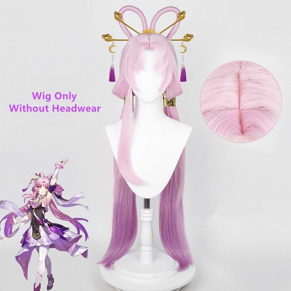 Anime Manga Game Honkai Star Rail Fu Xuan Halloween Carnival Party Cosplay Wig мультфильм аниме косплей парик -sz