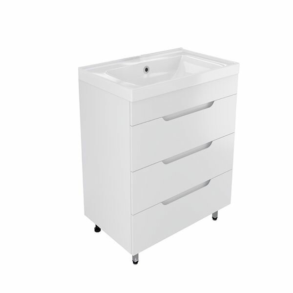 Тумба напольная для ванной Soho Quadro 60 см, без раковины