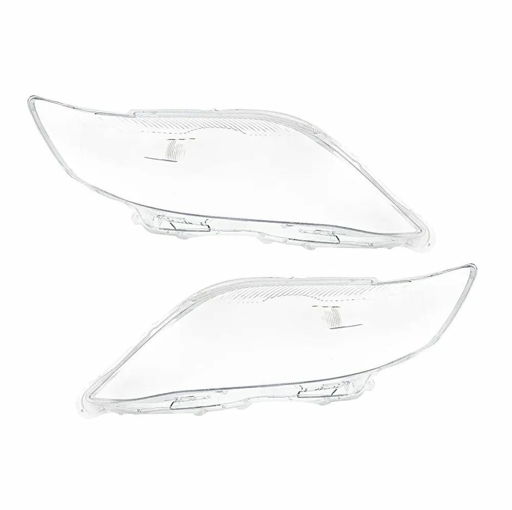 Стекла фар Toyota Camry VI (XV40) Рестайлинг (2009 - 2011 Г. В.) (комплект 2шт)