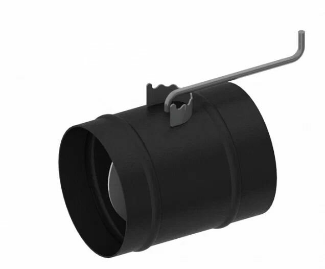 Шибер ф120, 1,5мм, 08ПС, антрацит, прямой TMF