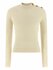 Свитер BALMAIN Ribbed coin- button sweater, размер 34, , разноцветный