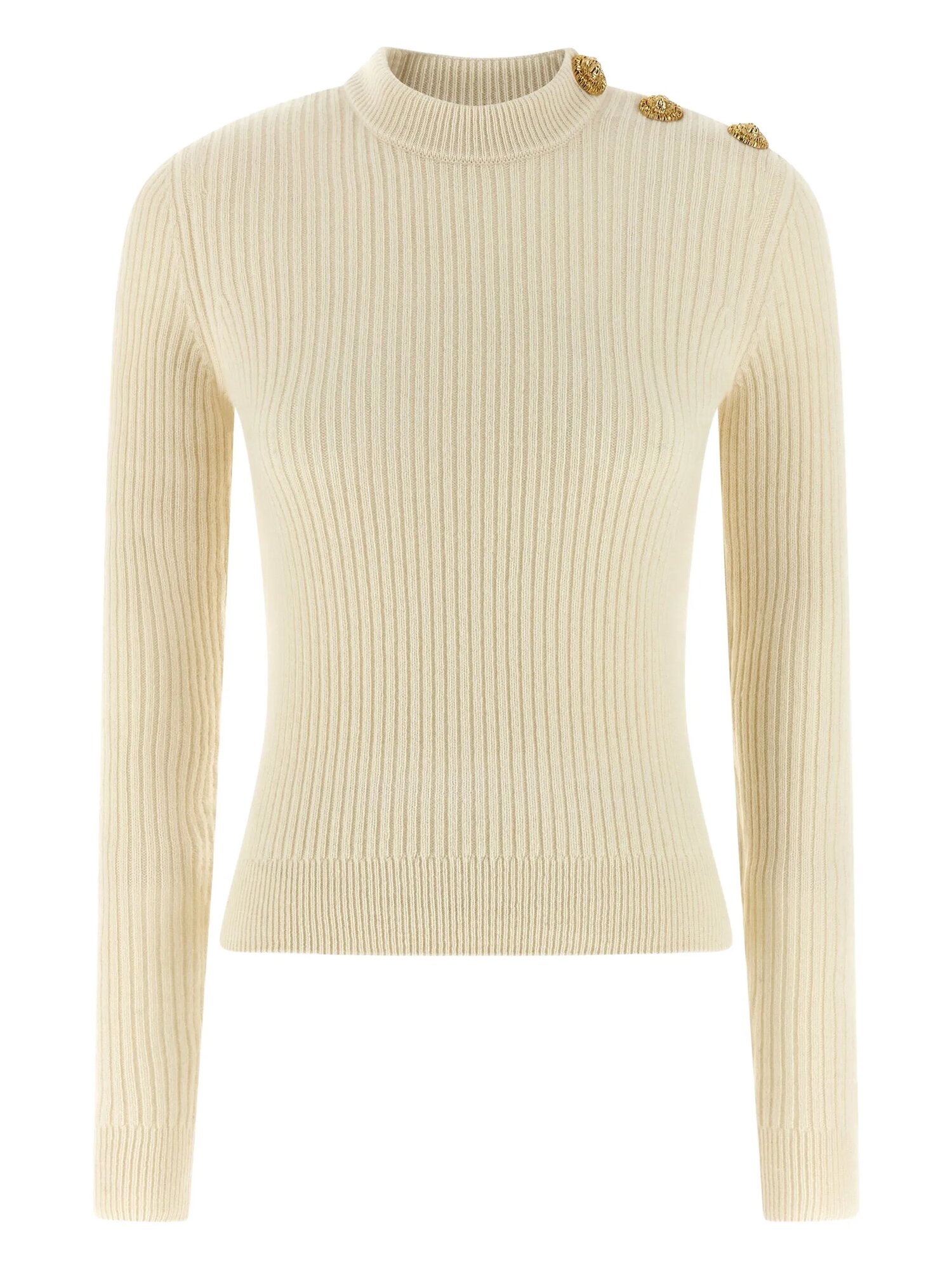 Свитер Ribbed coin- button sweater