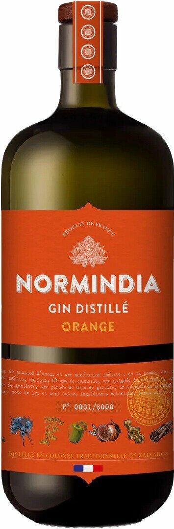 Джин "Normindia" Orange, 0.7 л