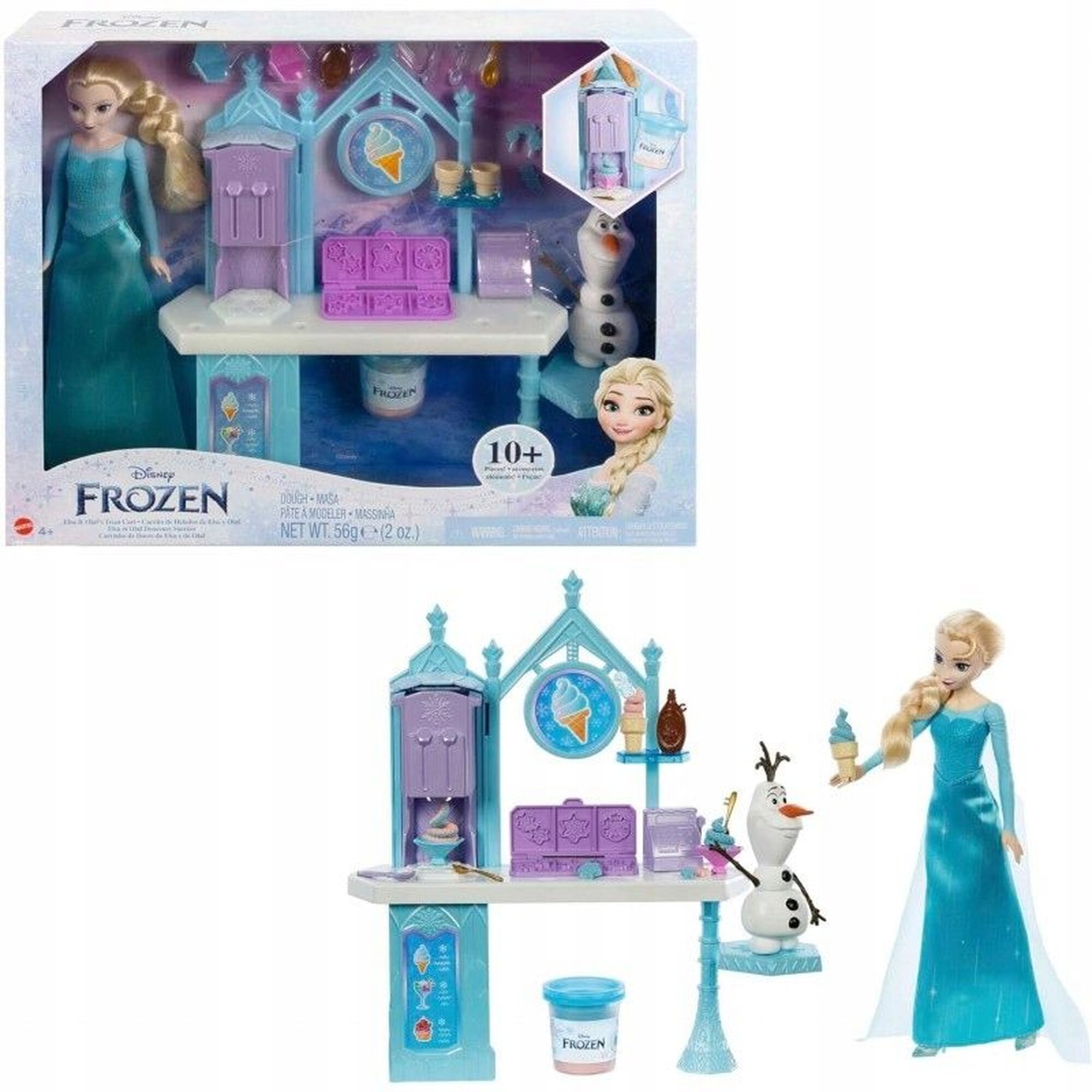 Игровой набор Mattel Disney "Холодное сердце", с куклой Эльза и аксессуарами, 29 см