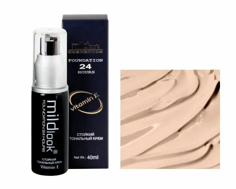 Тональный крем MildLook Mildlook, дозатор, тон 2, стойкий