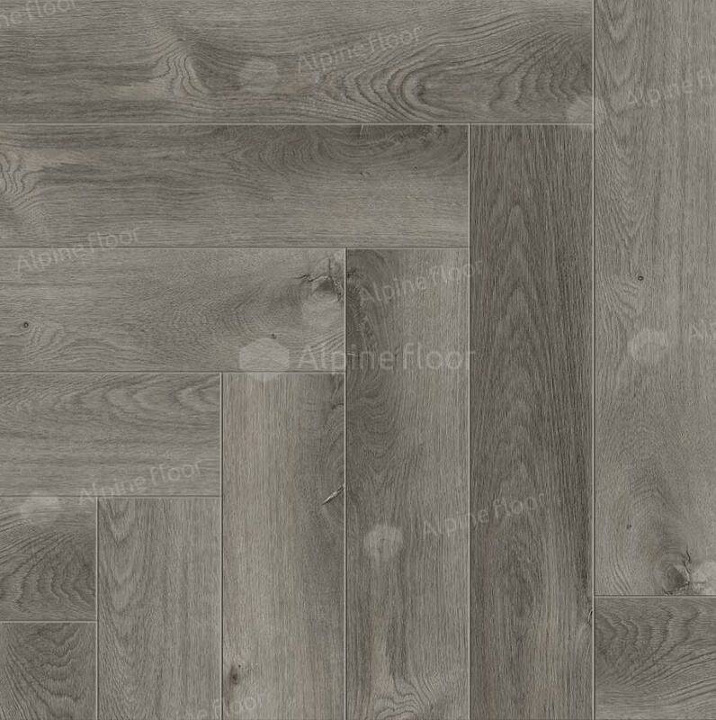 Виниловый ламинат Alpine Floor Parquet LVT ECO 16-13 Дуб Мерга 590х118х2,5 мм