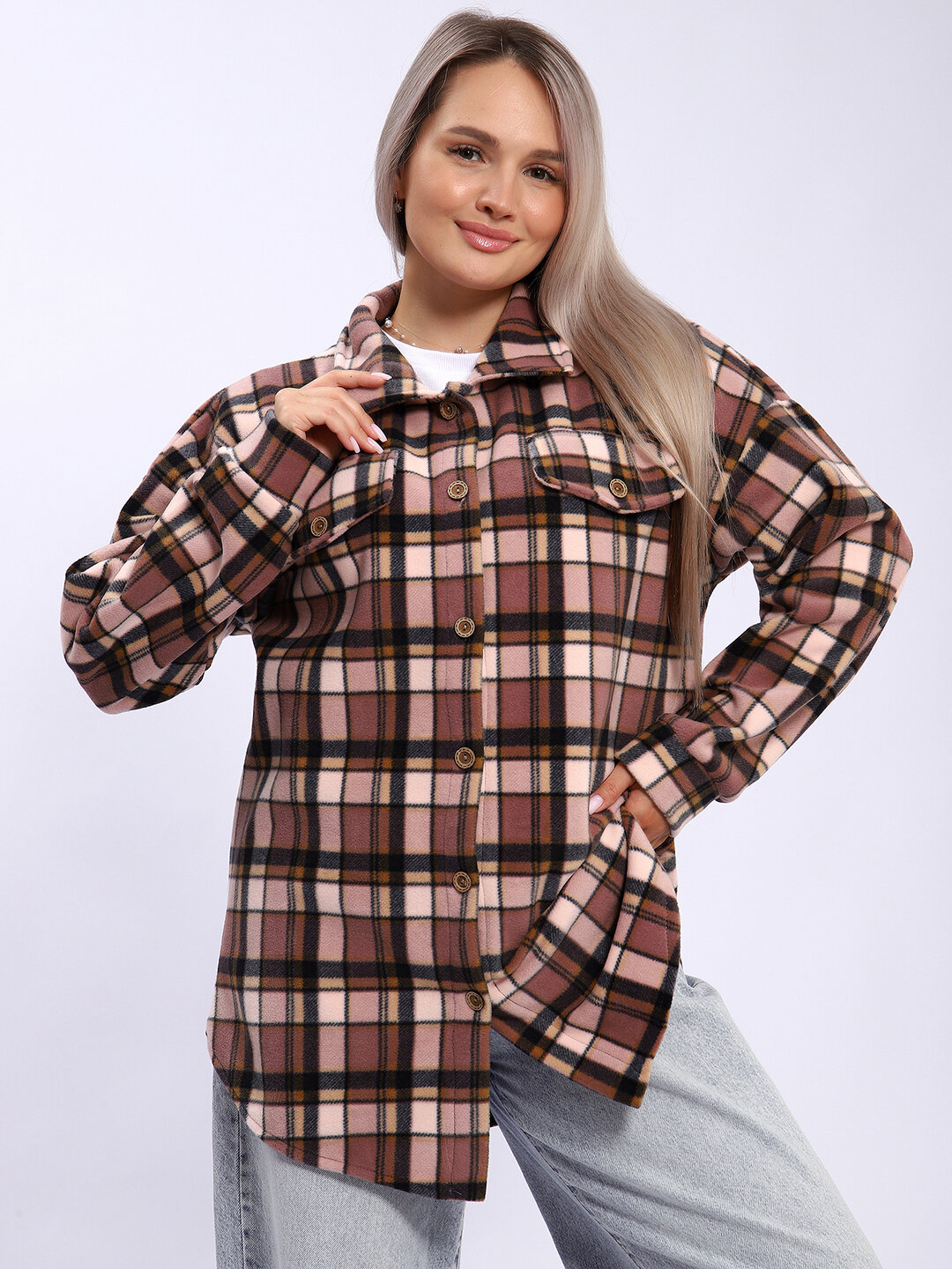 Толстовка Рубашка флис