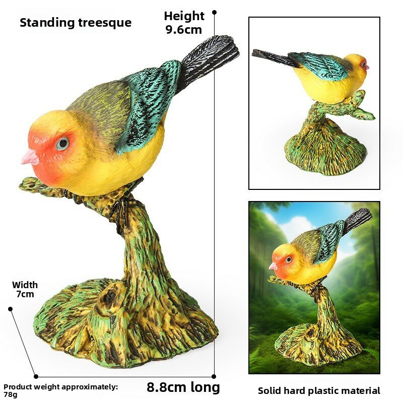 Sparrows mountain sparrows birds model toy for kids with realistic animal figurine for education and collectible gift sparrow