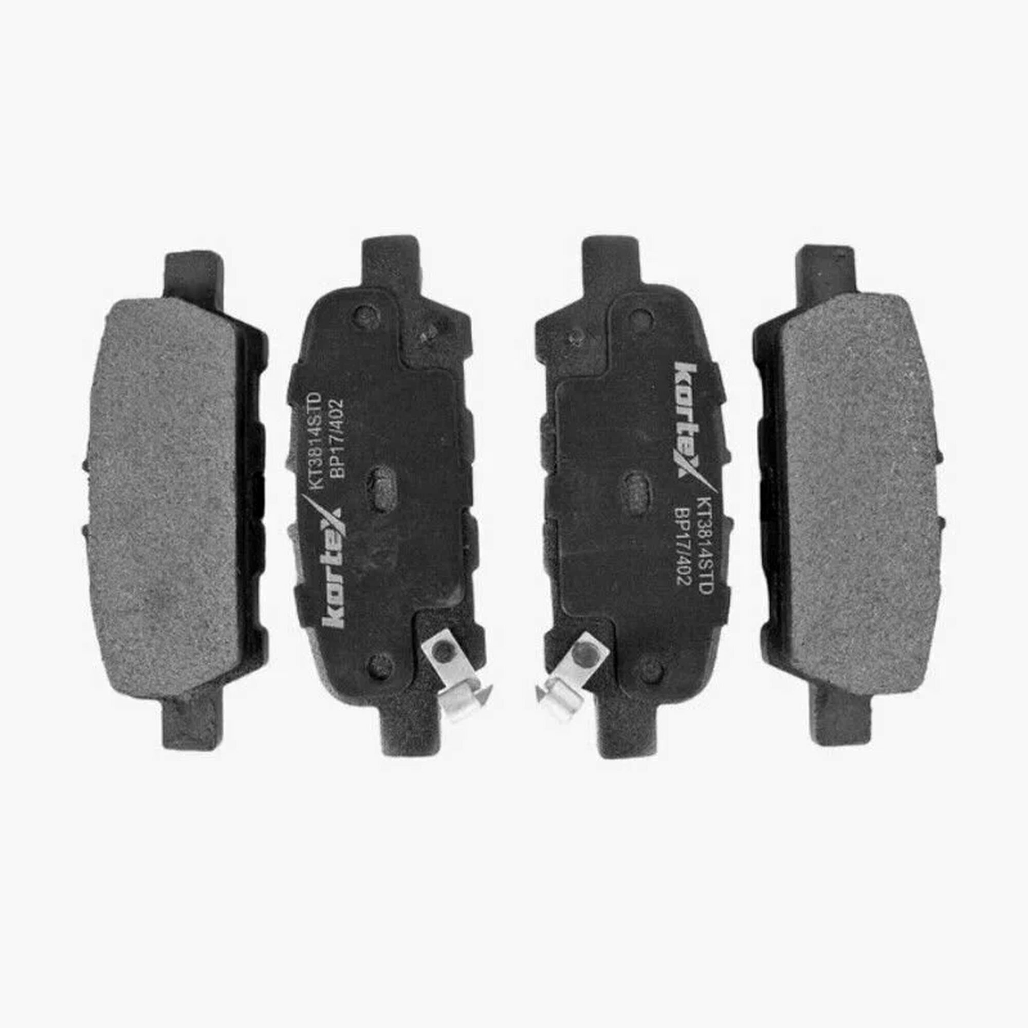 Тормозные колодки дисковые задние KORTEX KT3814STD для а/м Nissan, Infiniti