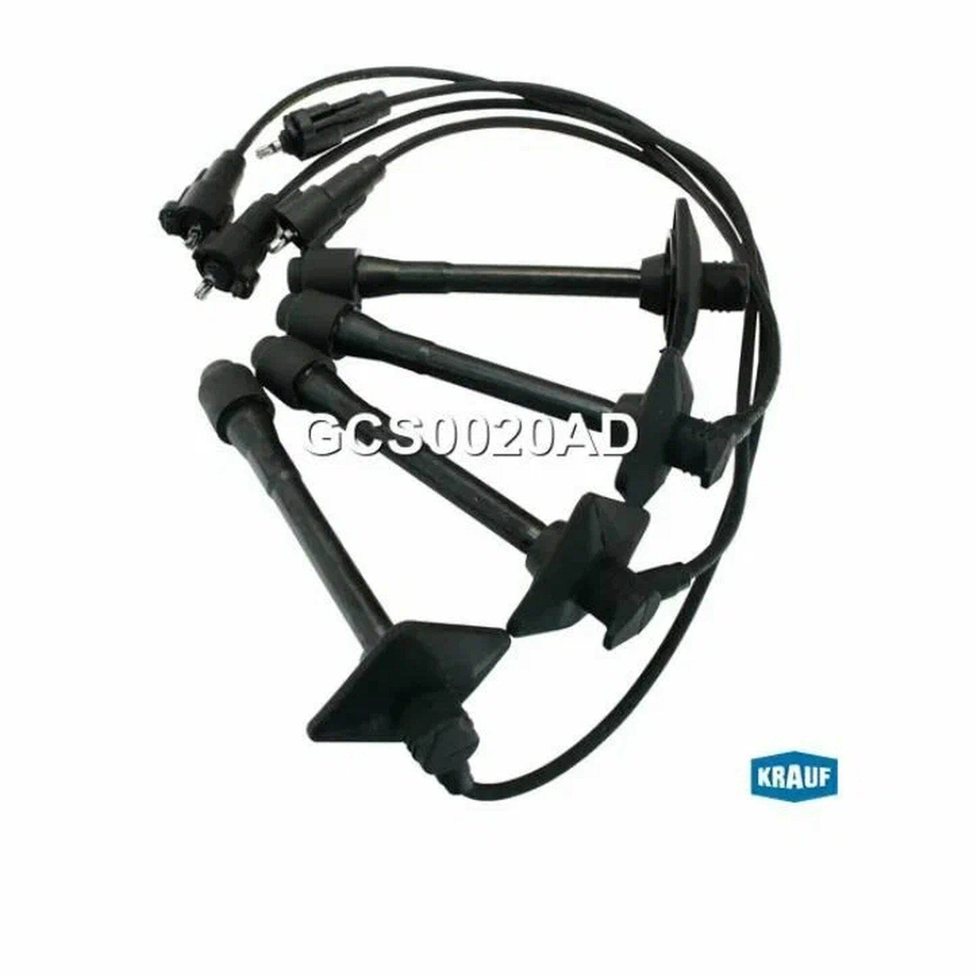 Высоковольтные провода KRAUF GCS0020AD, для нескольких моделей Toyota, комплект 4 шт