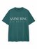 Футболка ANINE BING, размер S, зеленый