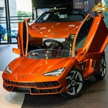 Роскошный детский электромобиль Lamborghini с полным приводом 12V12A подходит для детей в возрасте от 0 до 8 лет-H8