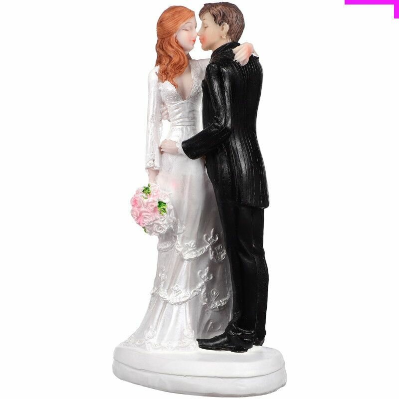 Статуэтка для новобрачных, фигурки для свадьбы, фигурки для помолвки, для ее подружки невесты, торт