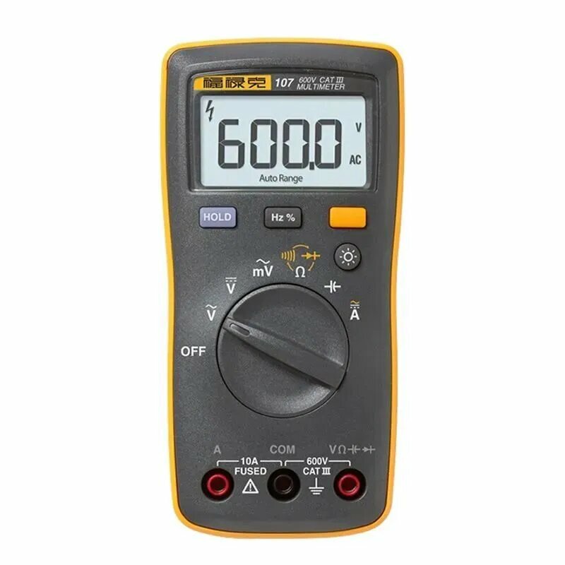 Мультиметр цифровой FLUKE F107, 600V, токовые измерения