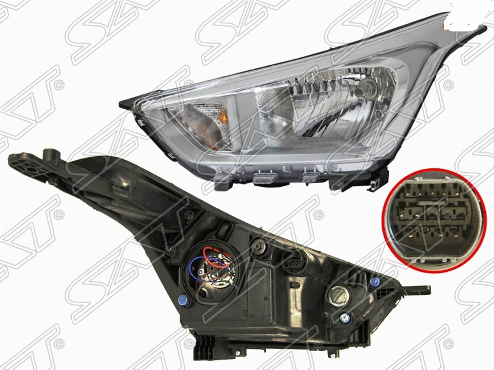 Фара HYUNDAI CRETA 16-21 LH