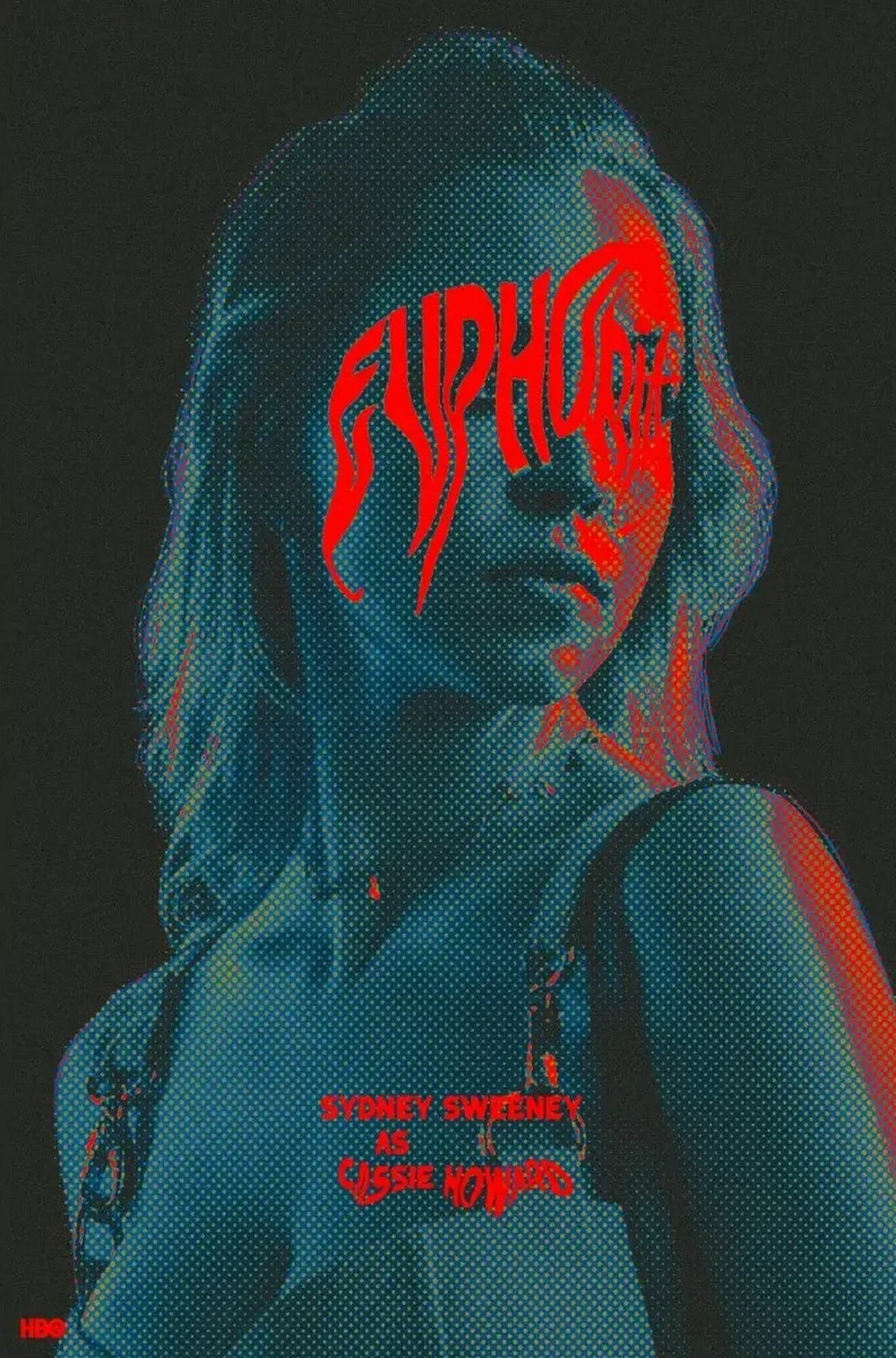 Плакат, постер Euphoria, сериал. Эйфория на холсте, размер 21х30см