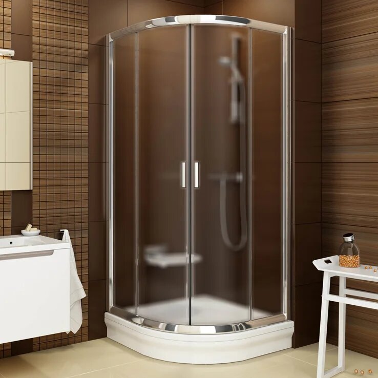 Душевой уголок Ravak Blix BLCP4-80 без поддона, 80x80, раздвижной
