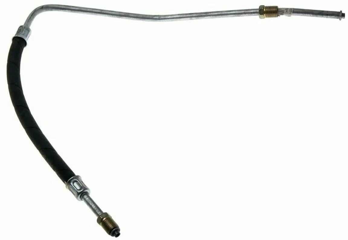 Шланг топлививный высокого давления 21082,21102,2112 от топл. бака к топл. фильтру крив. труб.+шл+прям. труб. 21082-1104226