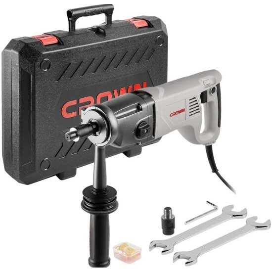 Дрель с микроударом Crown Professional CROWN CT32072DH BMC + набор для монтажа кондиционеров