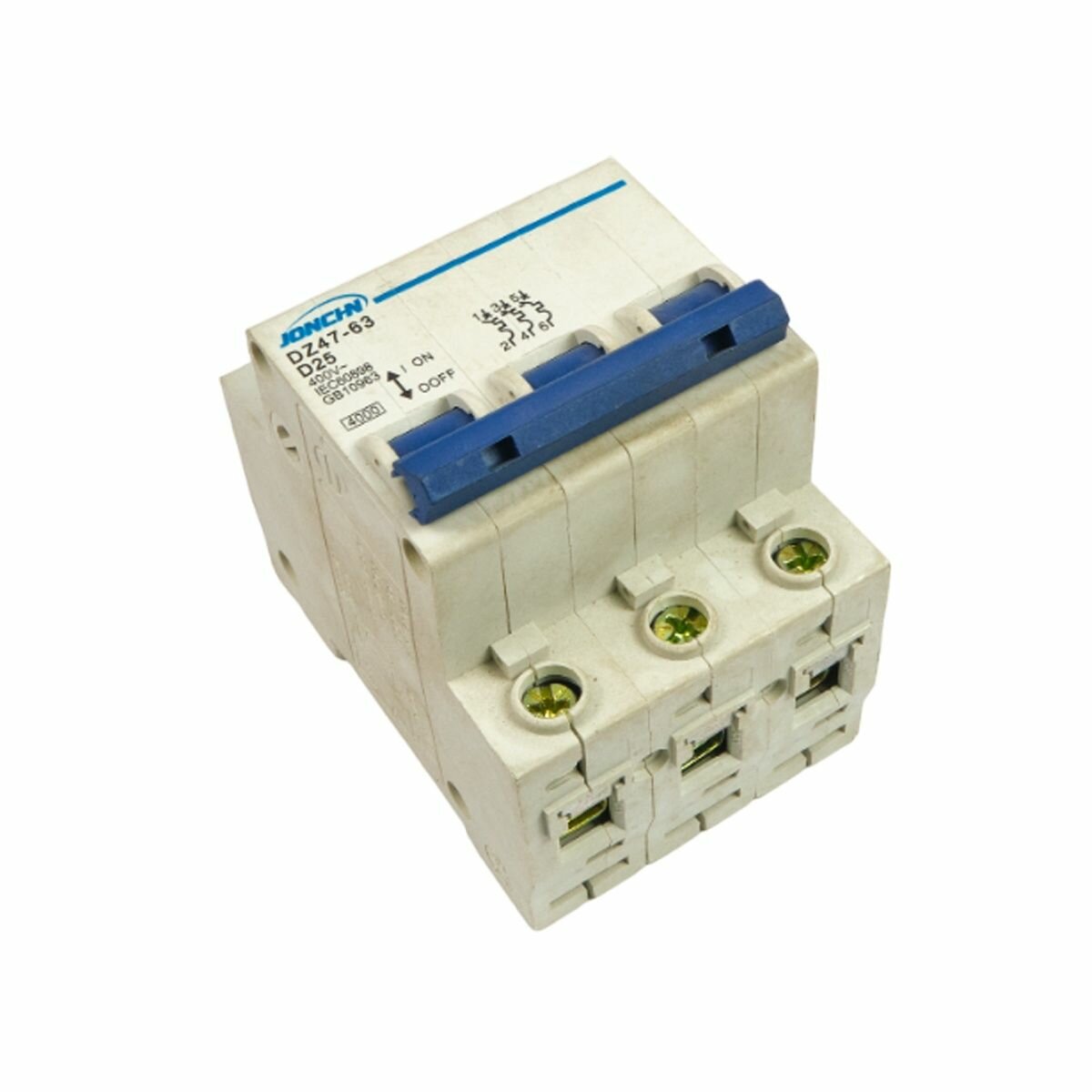 Выключатель автоматический JONCHN DZ47-63 (D25, 25A)