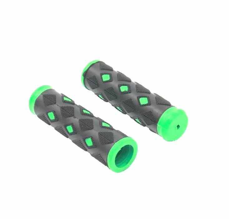 Ручки на руль 120мм "Ромб", зеленый