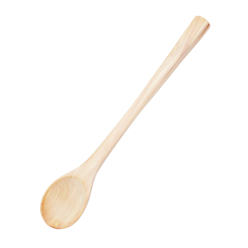 Деревянная ложка из цельного дерева "Кофейная", Туя, 21 см